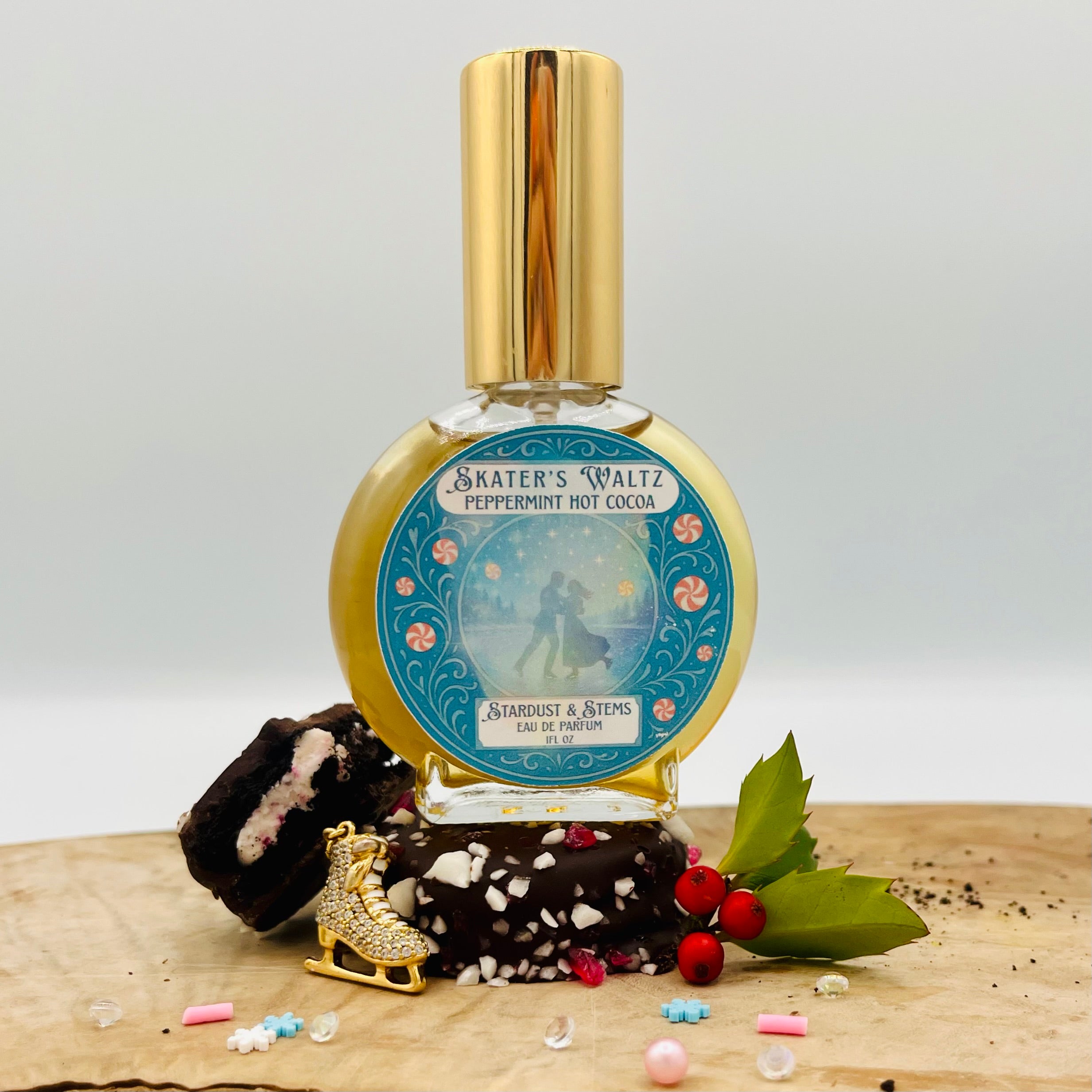 Skater’s Waltz Winter Perfume | Peppermint Hot Cocoa & Pine | Stardust ...