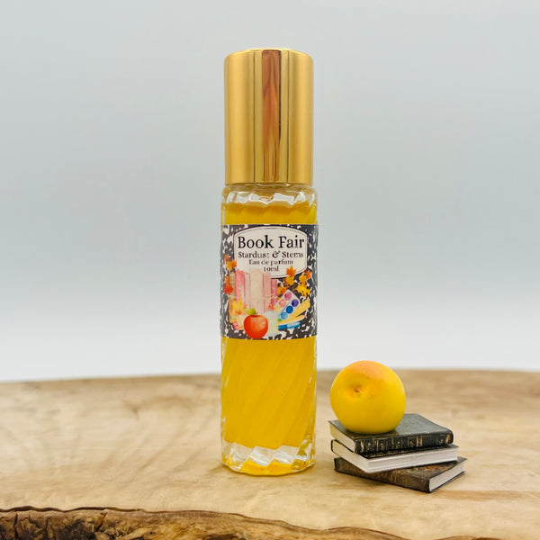 Book Fair Perfume | Old Book & Library Fragrance – Stardust & Stems
